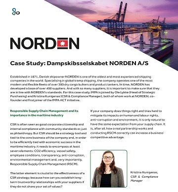 IMPA ACT - Responsible Supply Chain Management